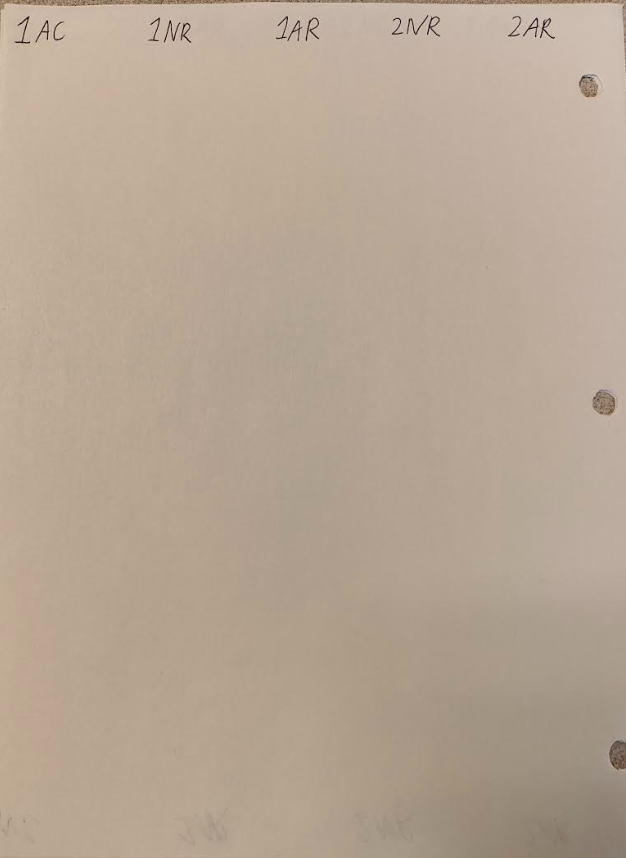 Flowing – LD Debate Prep