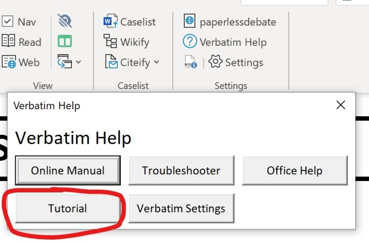 Formatting Evidence – LD Debate Prep