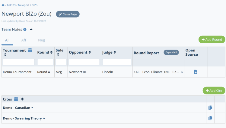 Disclosure – LD Debate Prep