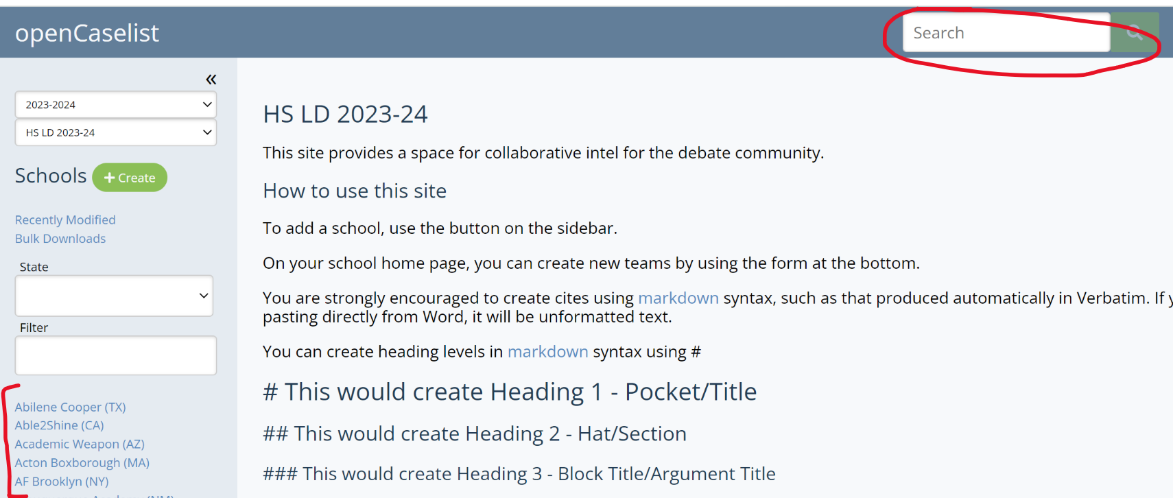 Disclosure – LD Debate Prep
