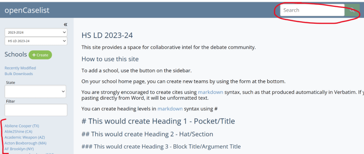 Disclosure – LD Debate Prep