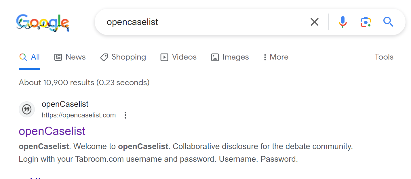 Disclosure – LD Debate Prep